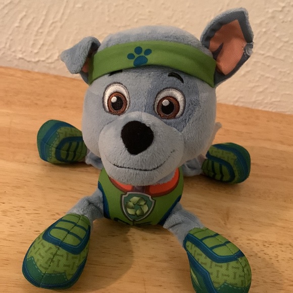 Paw Patrol | Toys | Paw Patrol All Stars Rocky Recycle Ninja Green ...